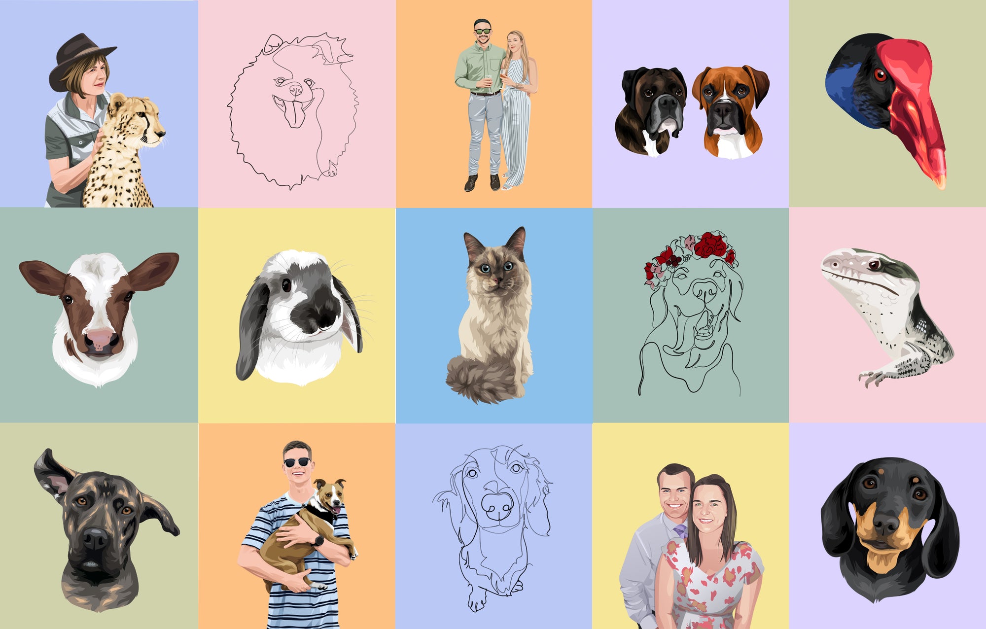 Portrait Options – Pickle's Portraits