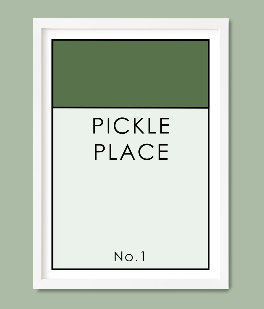 Monopoly Street Poster Prints – Pickle's Portraits